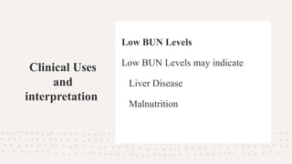 BLOOD UREA NITROGEN and it's assessment.pptx
