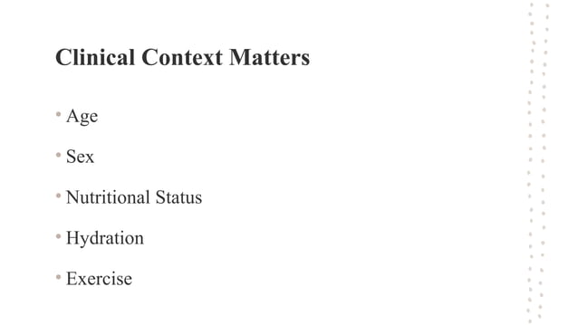 BLOOD UREA NITROGEN and it's assessment.pptx