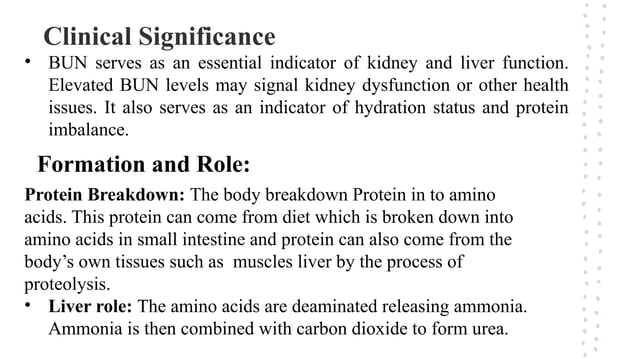BLOOD UREA NITROGEN and it's assessment.pptx