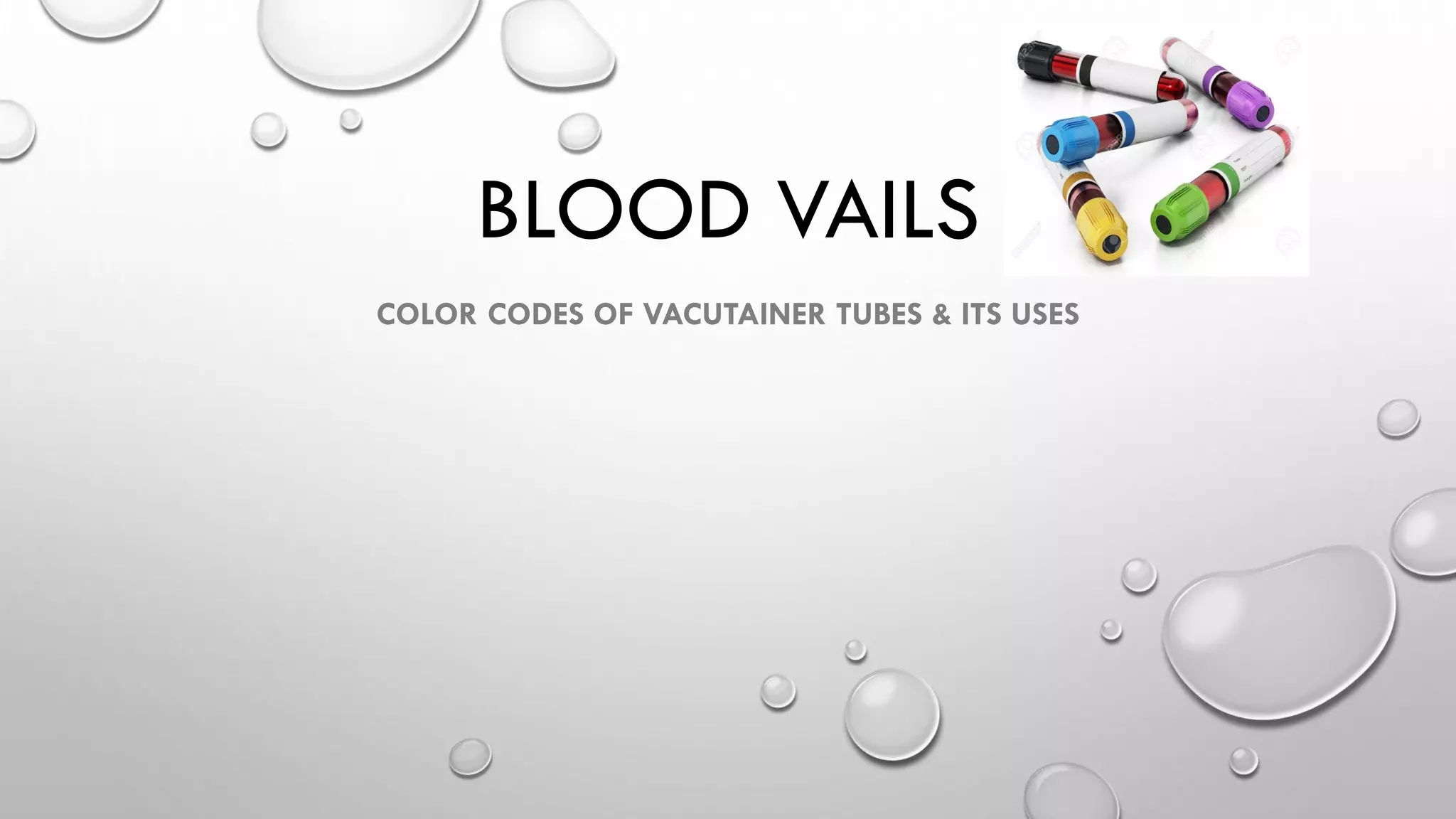 Blood vails | PDF