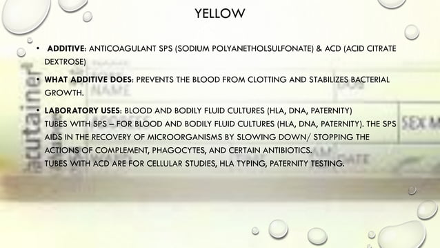 Blood vails | PPT