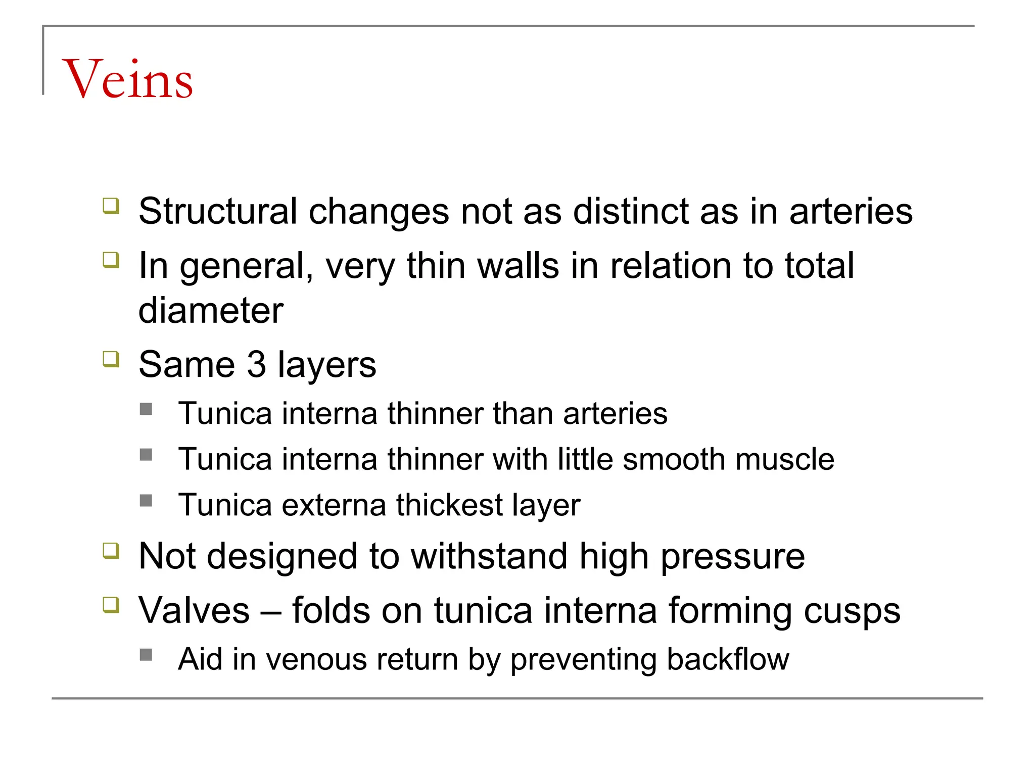 Blood Vessels, structure of arteries , veins and capillaries | PPT