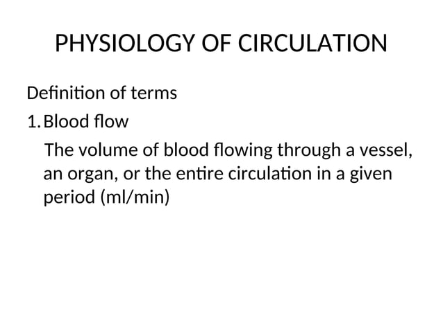 Blood Vessels.ppt document for nursing students | PPT