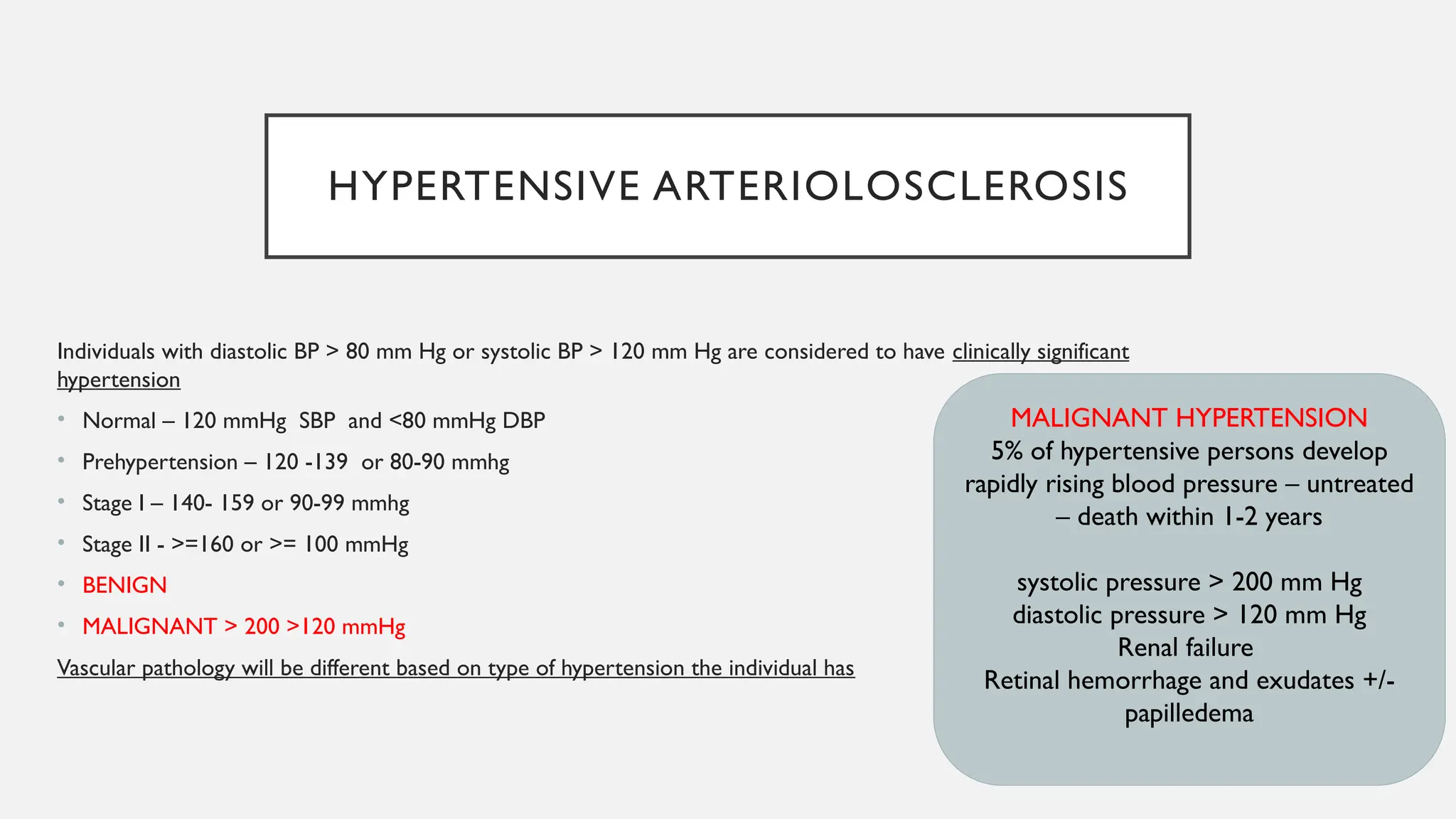 Blood vessels - Hypertension.pptx, atherosclerosis | PPTX