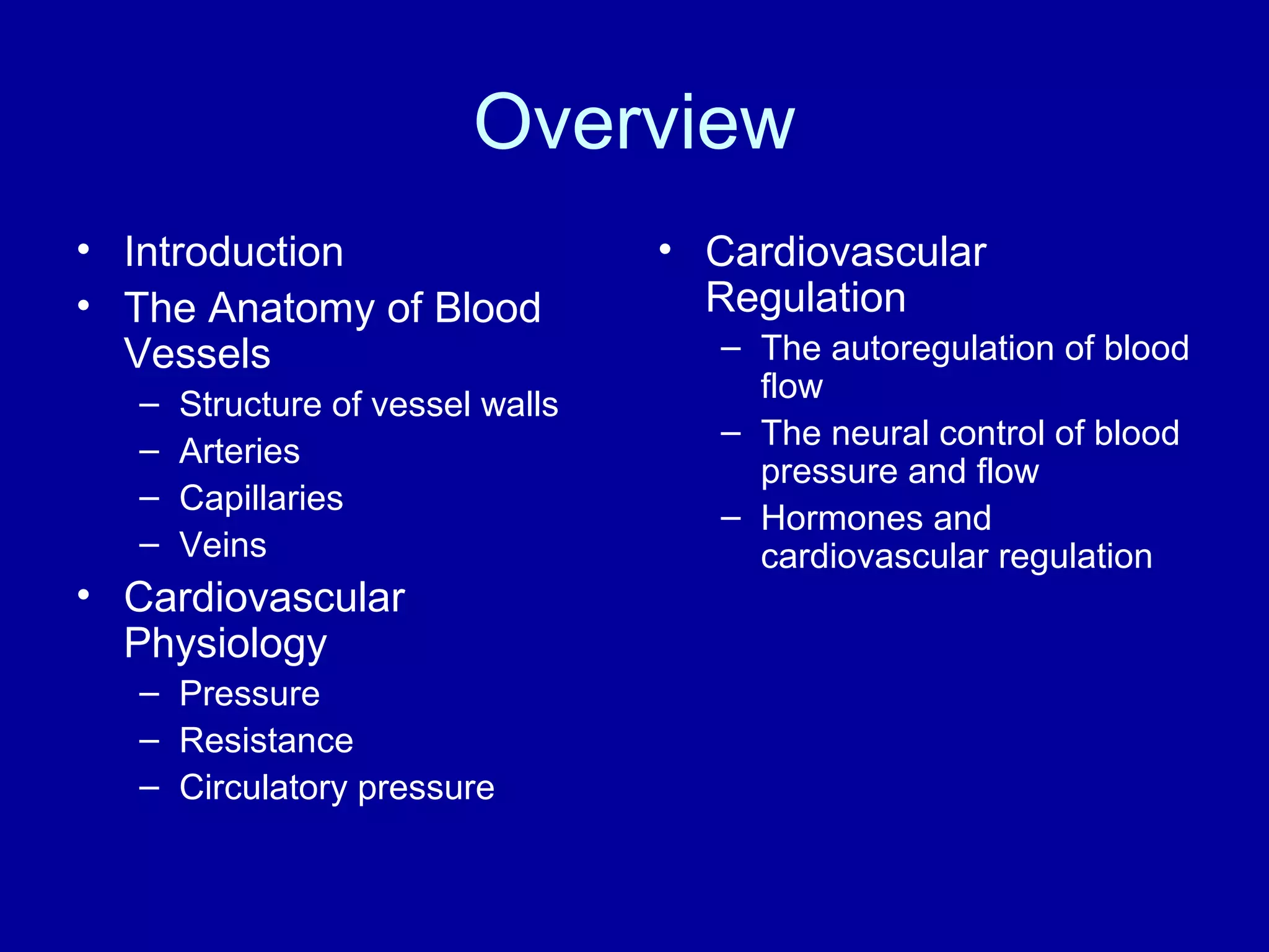 Blood vessels and circulation | PPT
