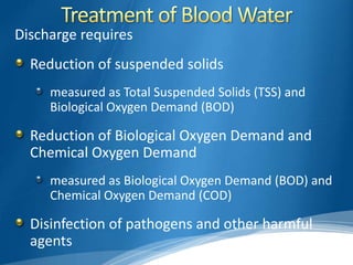 Blood water treatment | PPSX