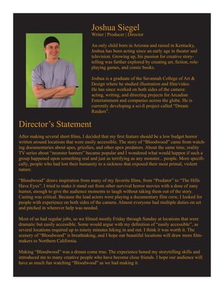 Bloodwood Press Kit | PDF