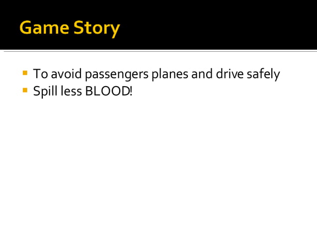 Bloody War Game Presentation | PPT