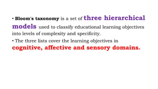 Bloom's Taxonomy | PPTX | Science