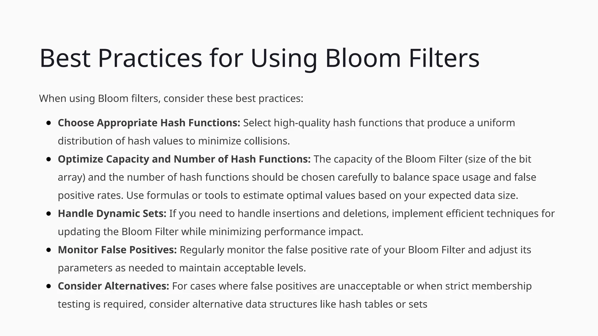 Bloom-Filters-A-Comprehensive-Guide with CSharp Sample | PPTX