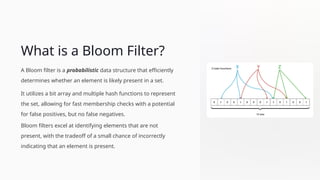 Bloom-Filters-A-Comprehensive-Guide with CSharp Sample | PPTX