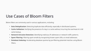 Bloom-Filters-A-Comprehensive-Guide with CSharp Sample | PPTX
