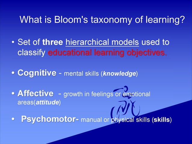 Blooms Taxonomy .ppt