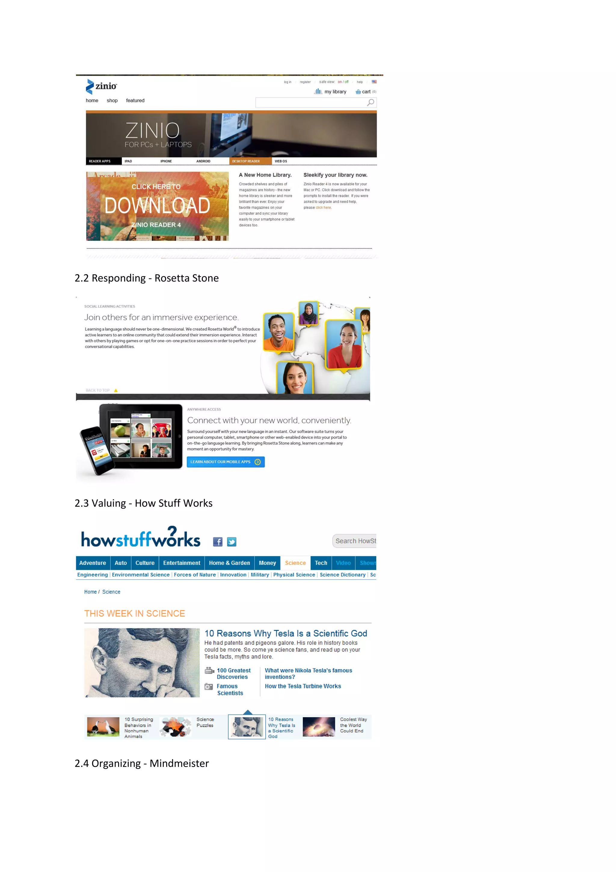 Bloom's Assignment - Alternative Tools | PDF