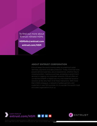 Bloombase storage-protection-entrust-hsm-sb | PDF