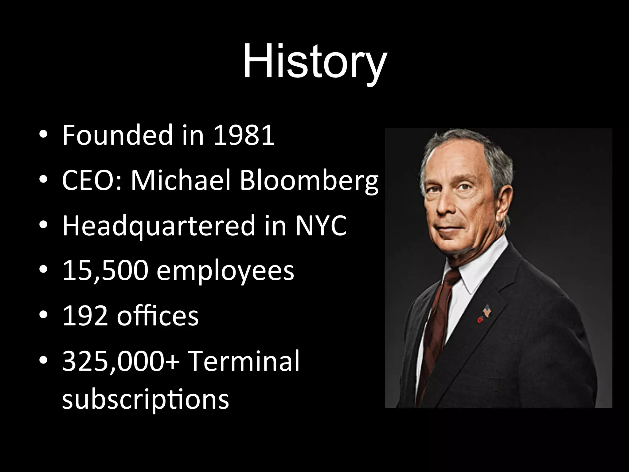 Bloomberg Company Presentation | PDF
