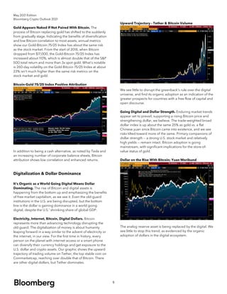 Bloomberg Crypto Outlook - May 2021 | PDF | Currencies | Economy