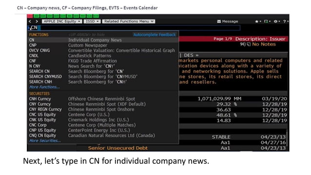 Bloomberg essentials material | PDF