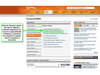 Bloomberg law bna slideshare | PPTX