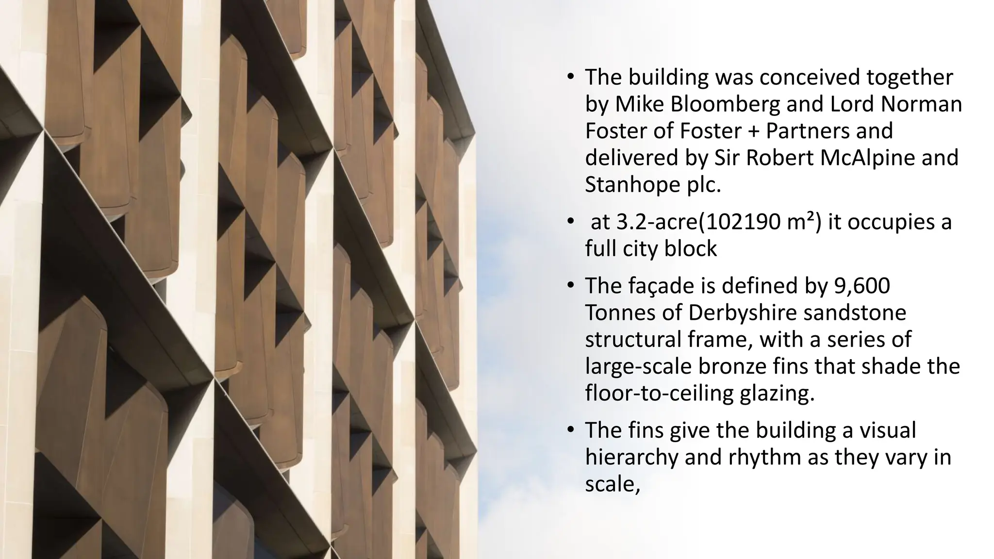 the bloomberg office headquarters in London.pptx