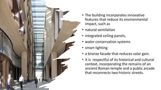 the bloomberg office headquarters in London.pptx