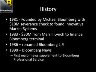 Bloomberg preso | PPTX