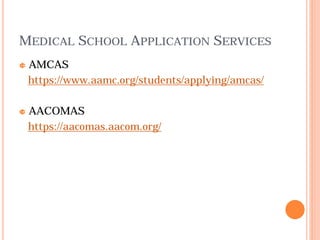 The Medical School Application Process from A-Z | PDF | Medical Tests ...