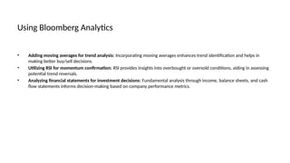 Introductory Bloomberg Terminal Essentials pptx | PPTX