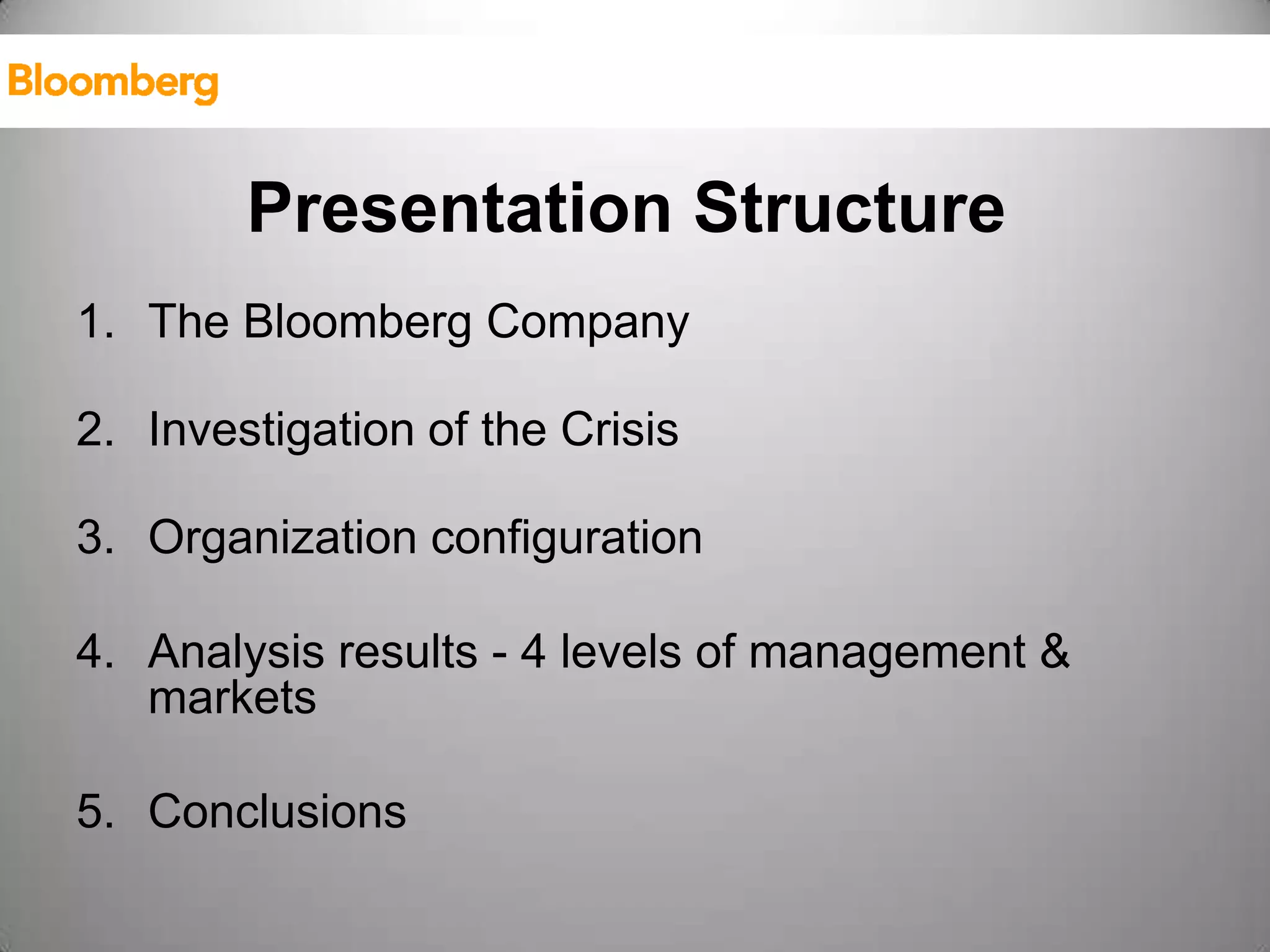 Bloomberg Terminal Scandal | PPTX