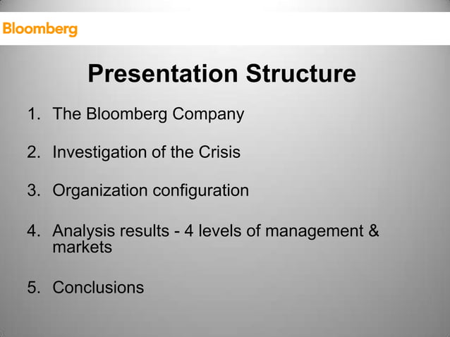 Bloomberg Terminal Scandal | PPT