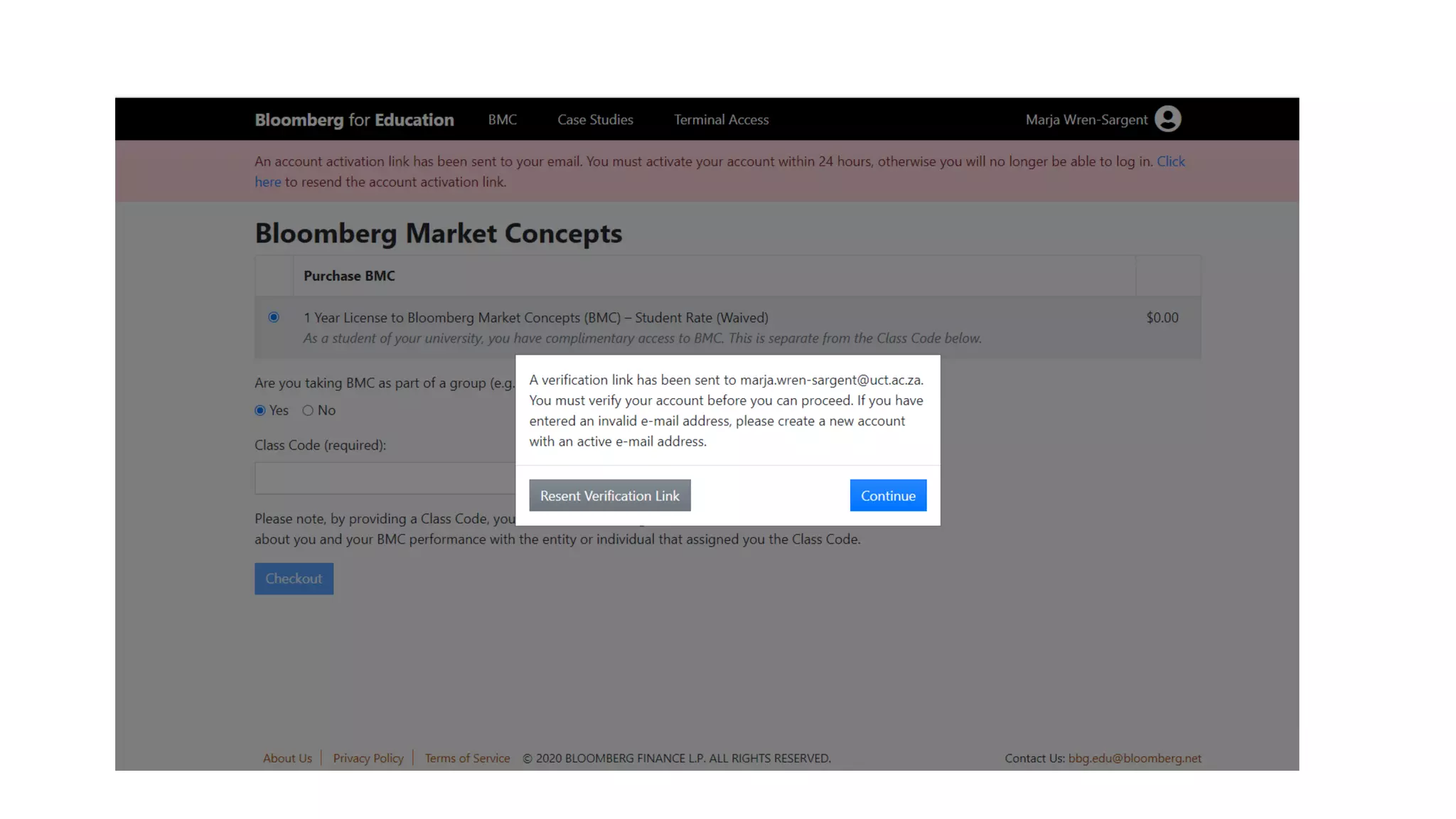 Bloomberg off campus access | PPTX