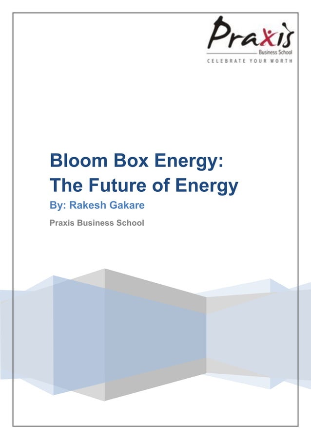 Bloom box | PDF
