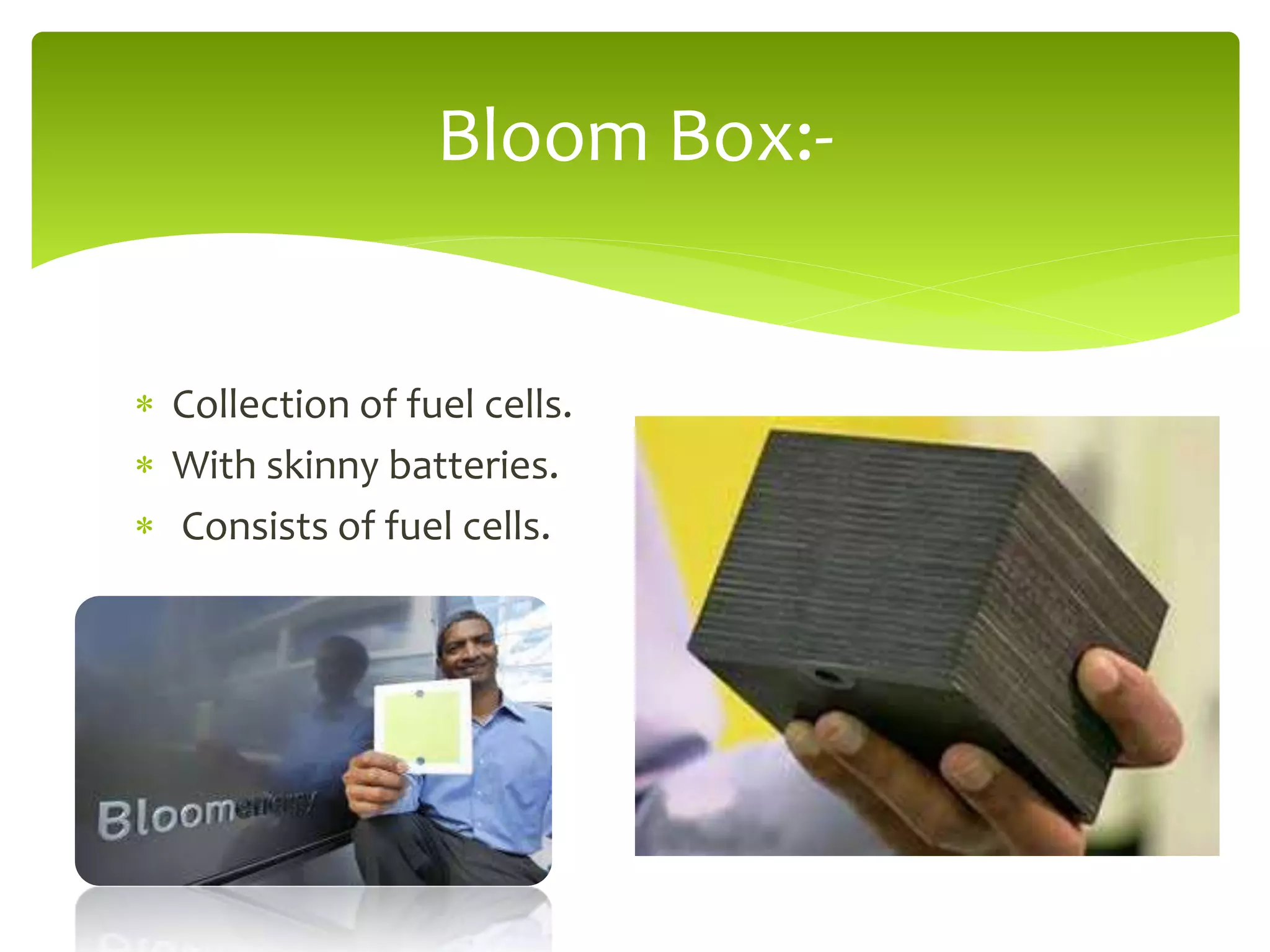 Bloom box ppt | PPTX
