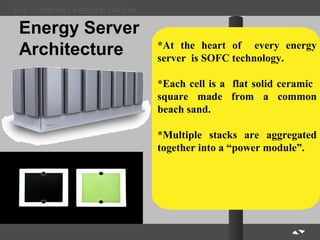 Bloom energy | PPT | Power and Energy Industry | Industries