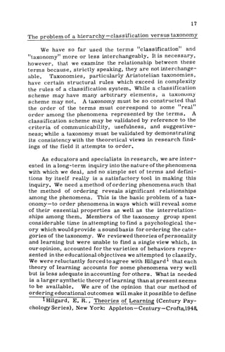 Taxonomy of Educational Objectives | PDF