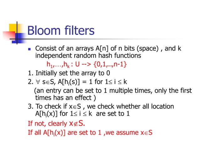 bloomfilter.ppt