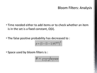 Bloom filters | PPTX