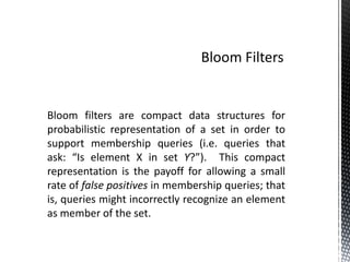 Bloom filters | PPTX