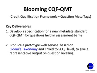 Blooming CQF | PPT