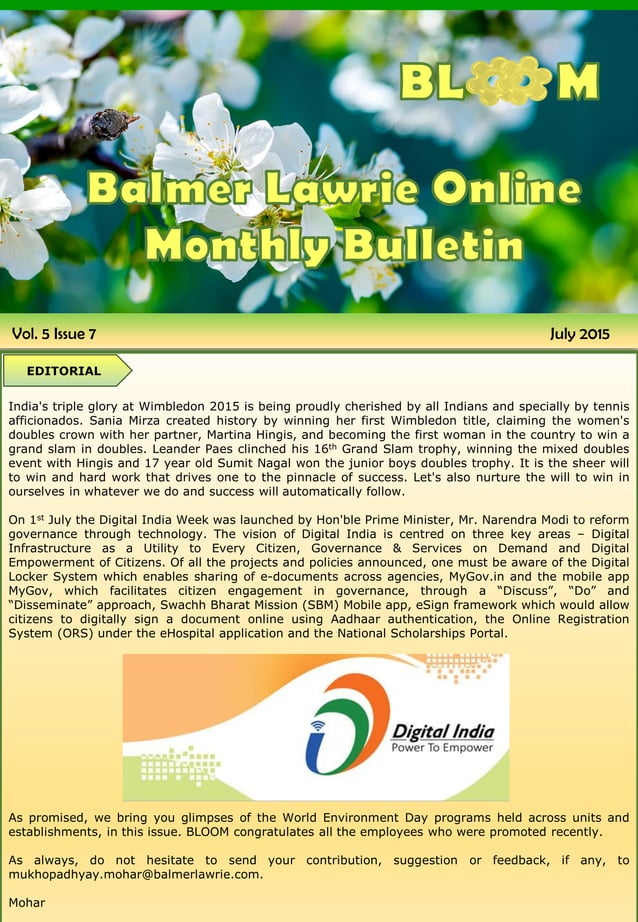 Bloom july2015 | PDF