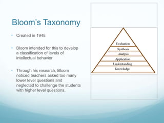 Bloom power point | PPT