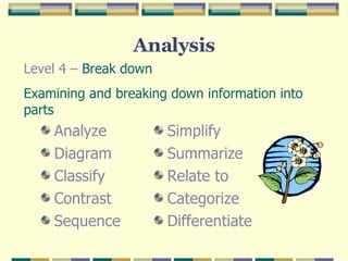 Bloom's Critical Thinking | PPT