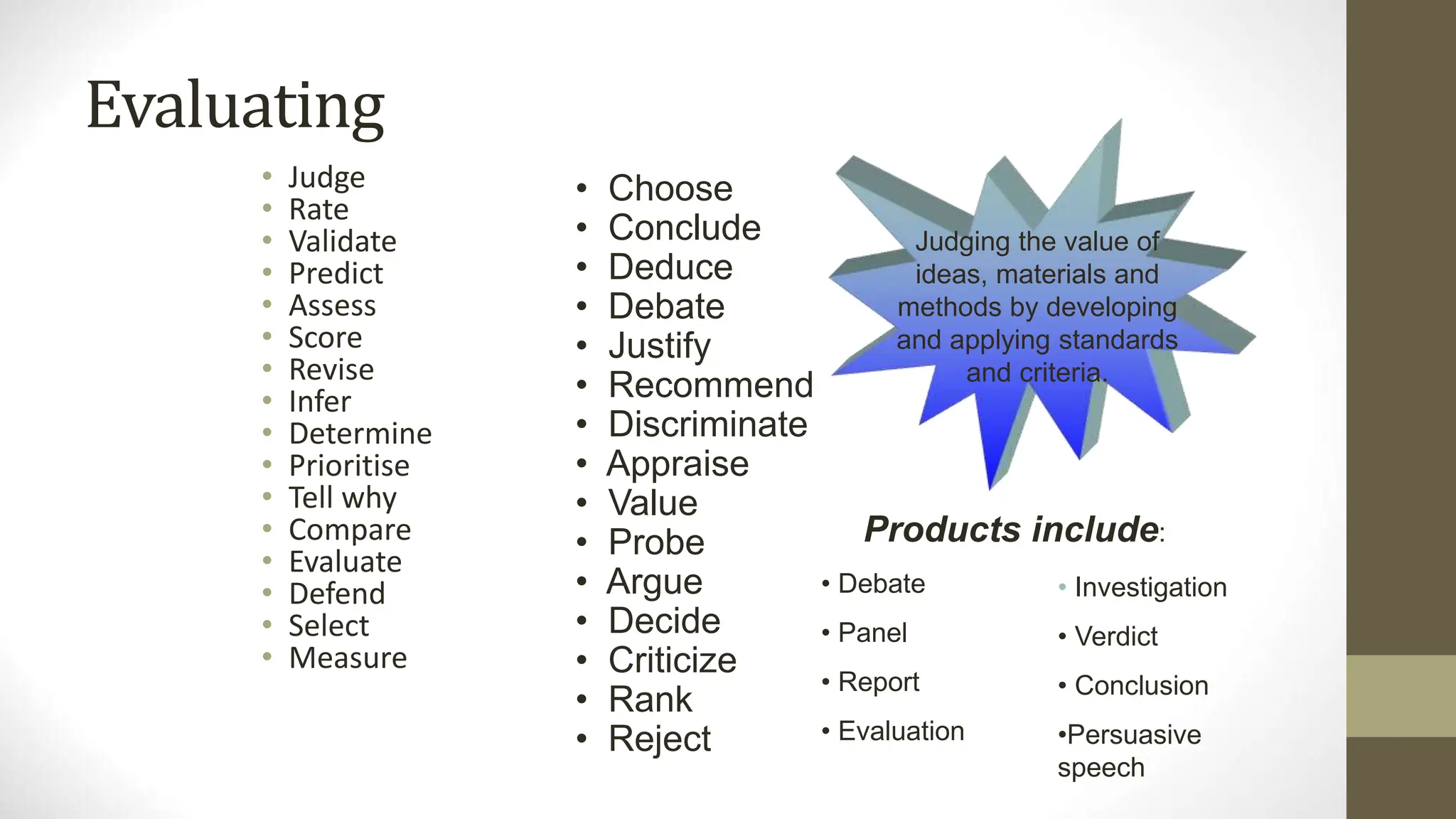 BLOOMS-TAXONOMY and OBSERVABLE OBJECTIVES.pptx