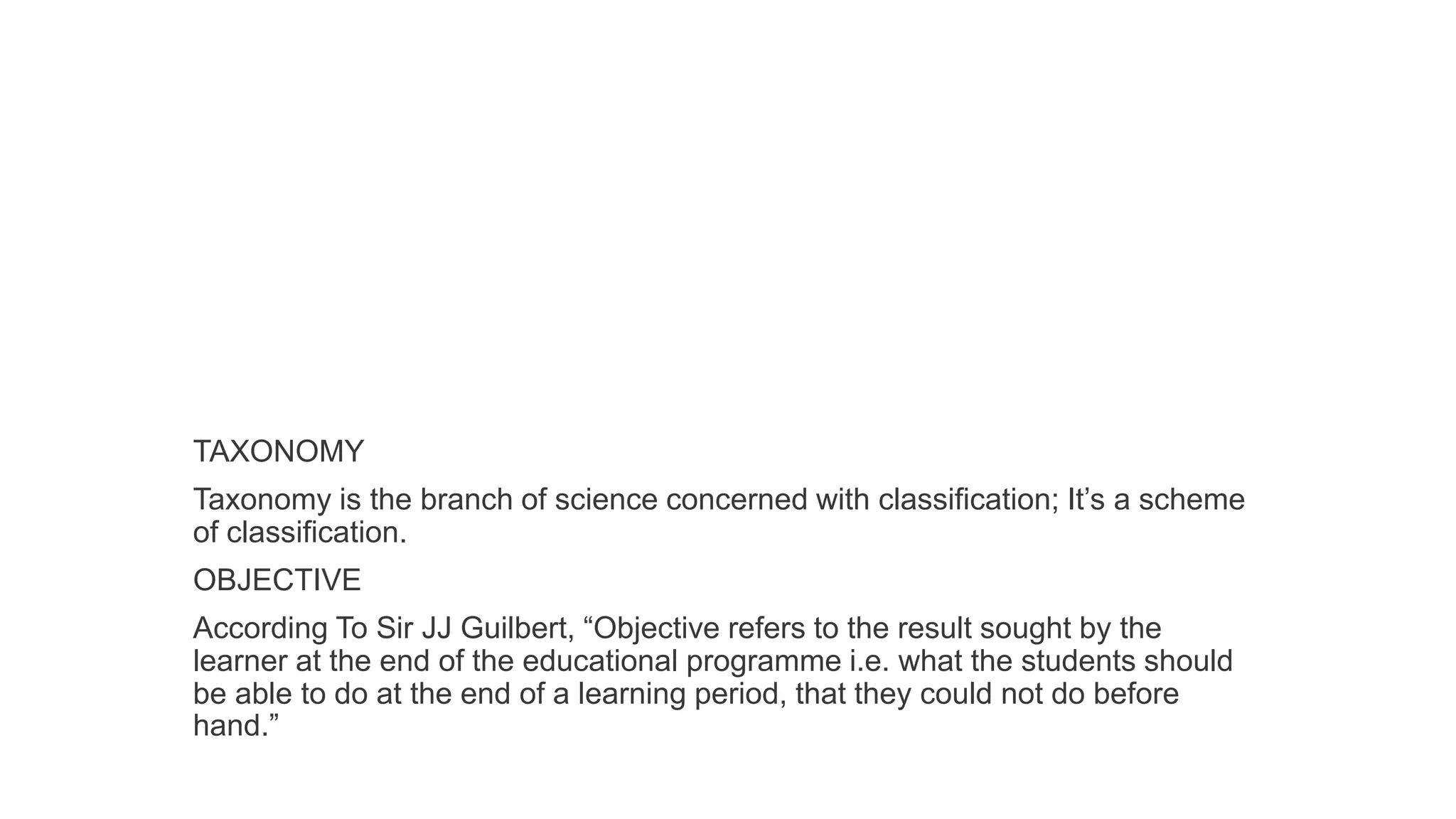 Blooms taxonomy-of-objectives | PPT