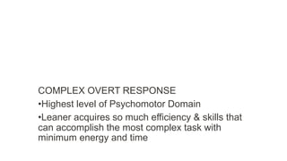 Blooms taxonomy-of-objectives | PPT