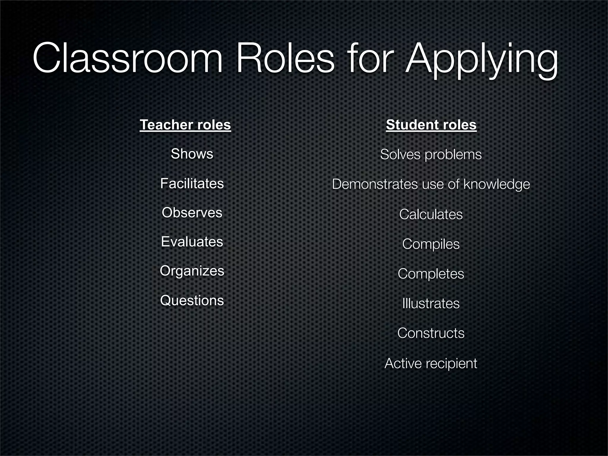 Blooms Understanding And Applying | PDF
