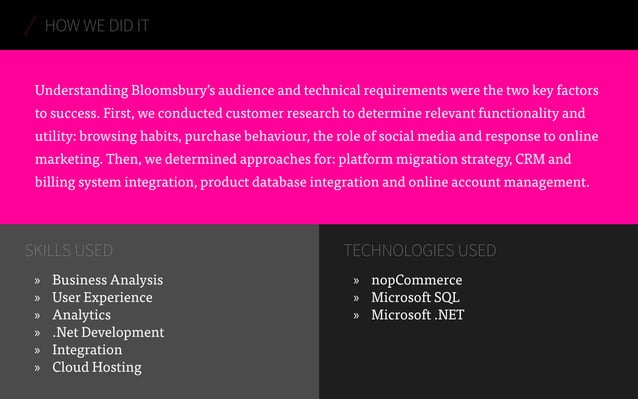 Bloomsbury Publishing Case Study | PPT