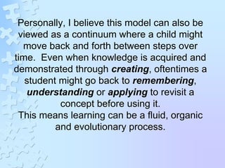 Bloom's Digital Taxonomy adapted using iPads with children on the ...