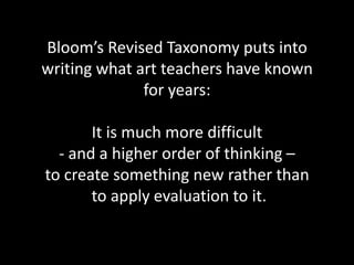 Bloom's Revised Taxonomy | PPT