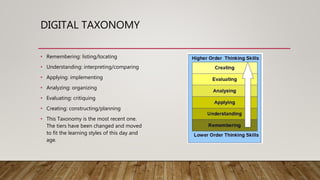 Bloom's Taxonomy Overview | PPT